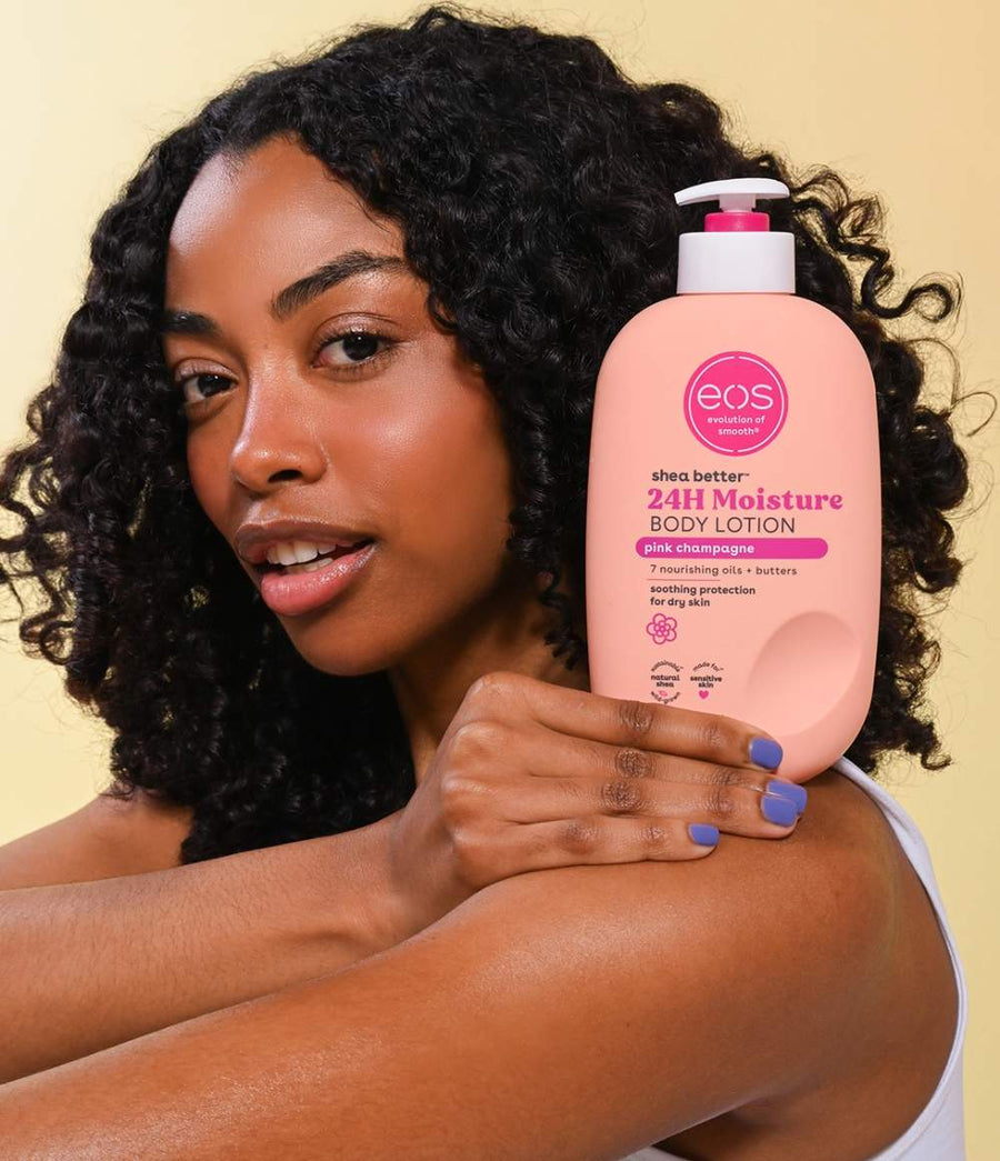 Pink Champagne Lotion | Shea Better Pink Champagne Body Lotion by eos