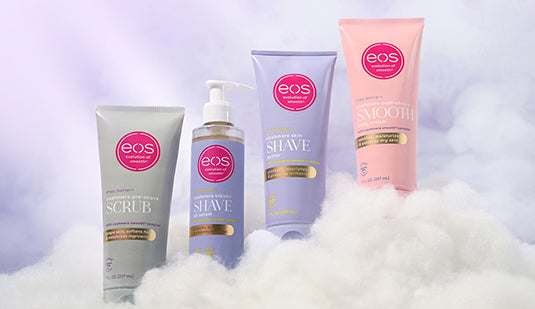 Pre-Shave Sugar Scrub | Cashmere Skin Collection by eos