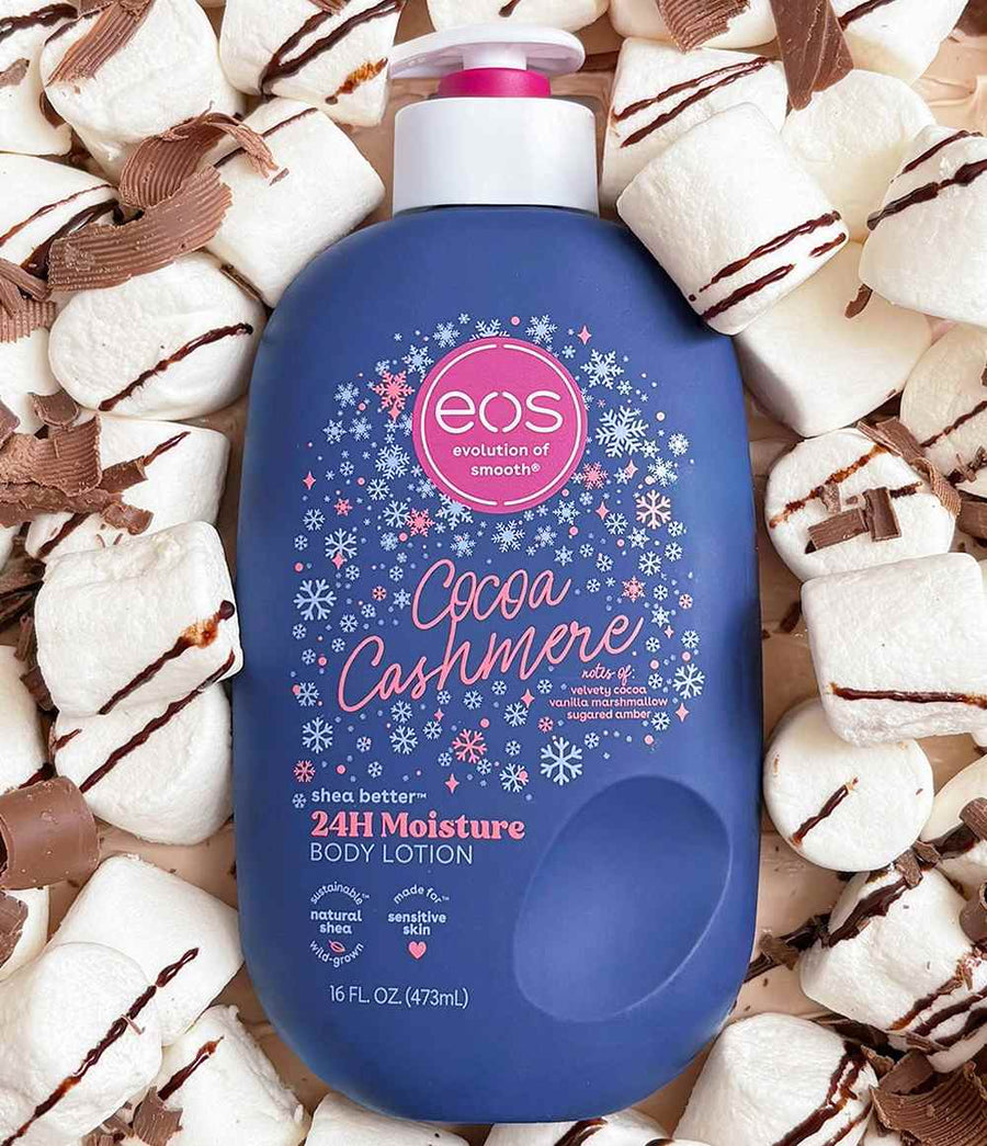 Scented and Fragrance-Free Body Lotion for Dry Skin by eos
