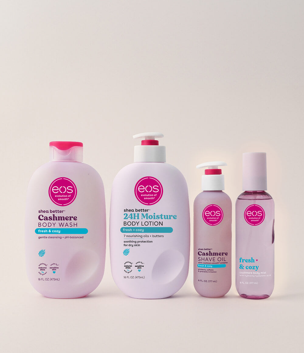 eos Shower Essentials Bundle | Cleanse, Shave & Hydrate for Silky Smooth Skin