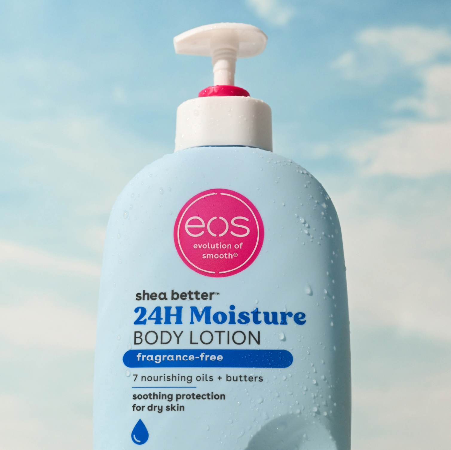 Scented and Fragrance-Free Body Lotion by eos