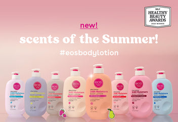 Scented and Fragrance-Free Body Lotion by eos