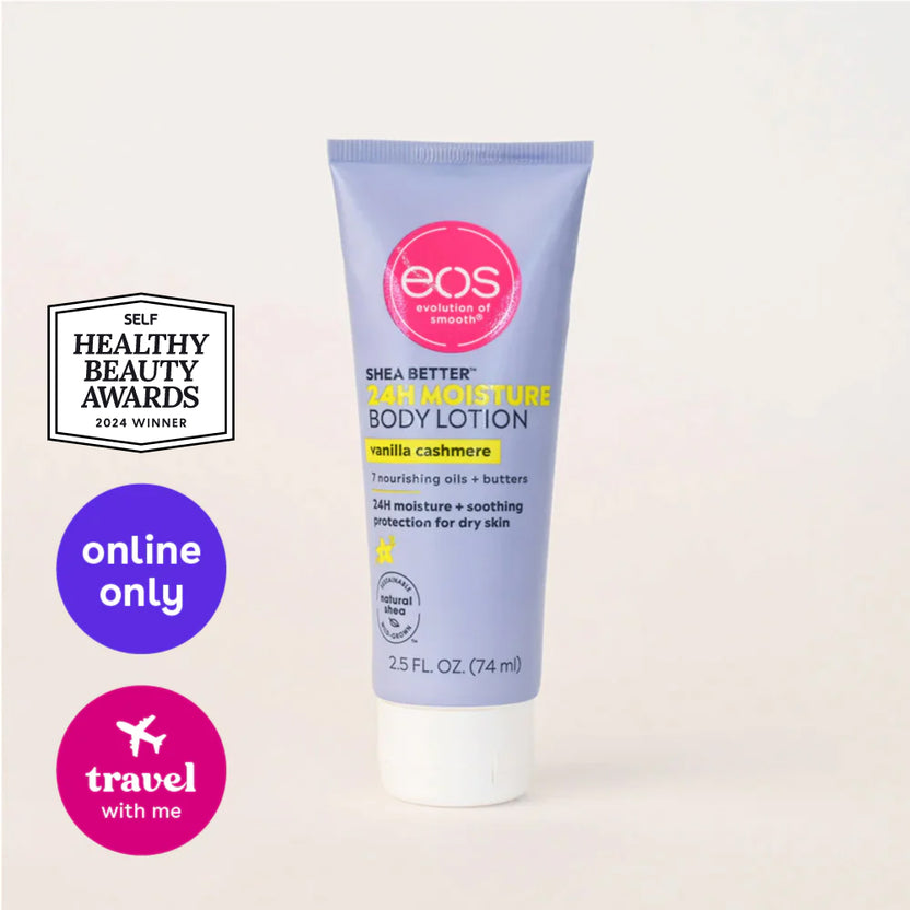 Vanilla Cashmere Travel Size Body Lotion | eos