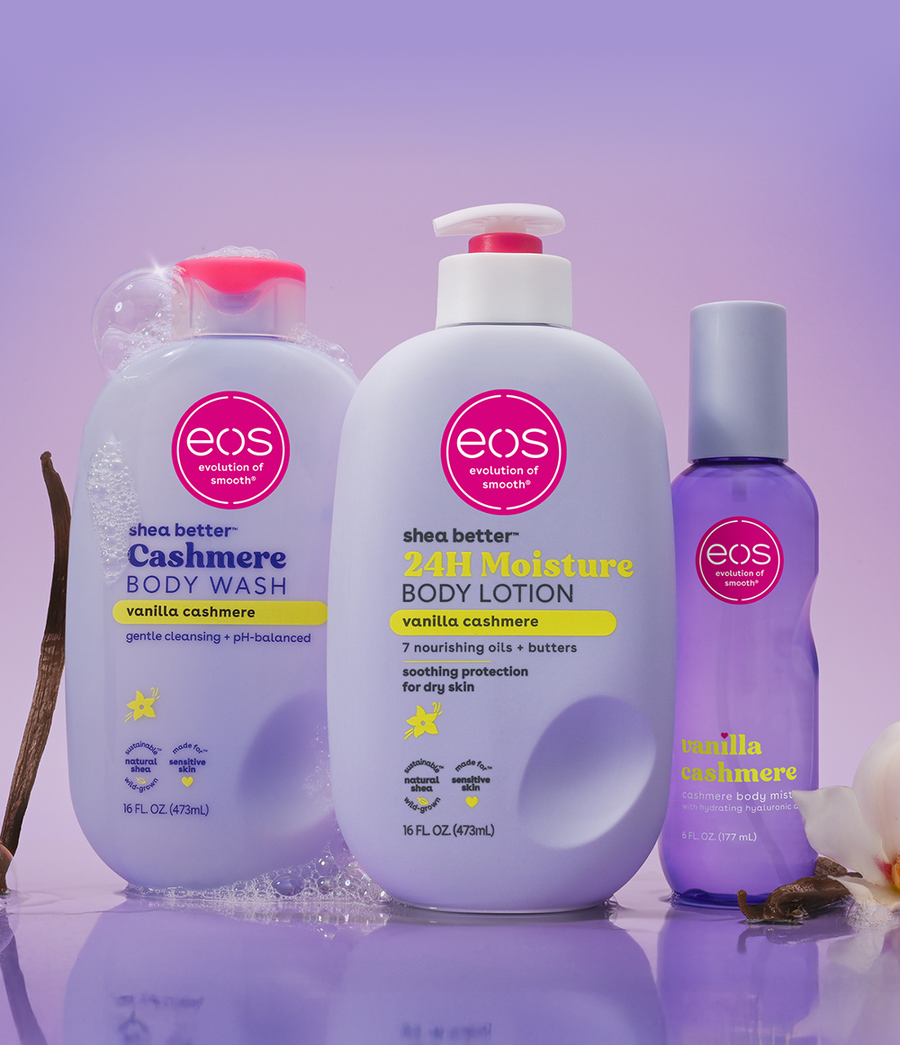 eos Vanilla Cashmere Collection | Our Iconic Warm Vanilla Scent