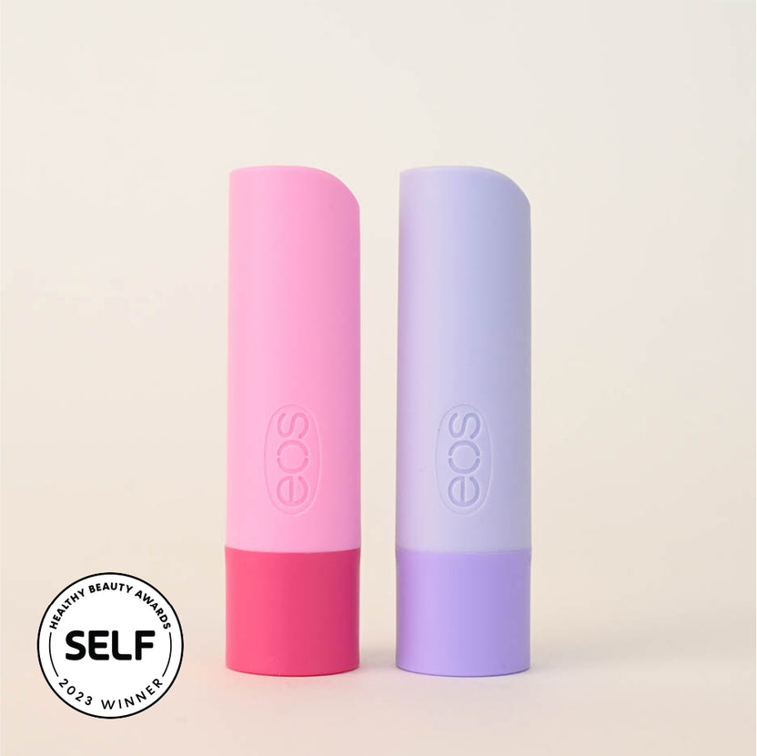Raspberry Kiwi Splash & Passionfruit Agave 2-Pack Lip Balm | eos