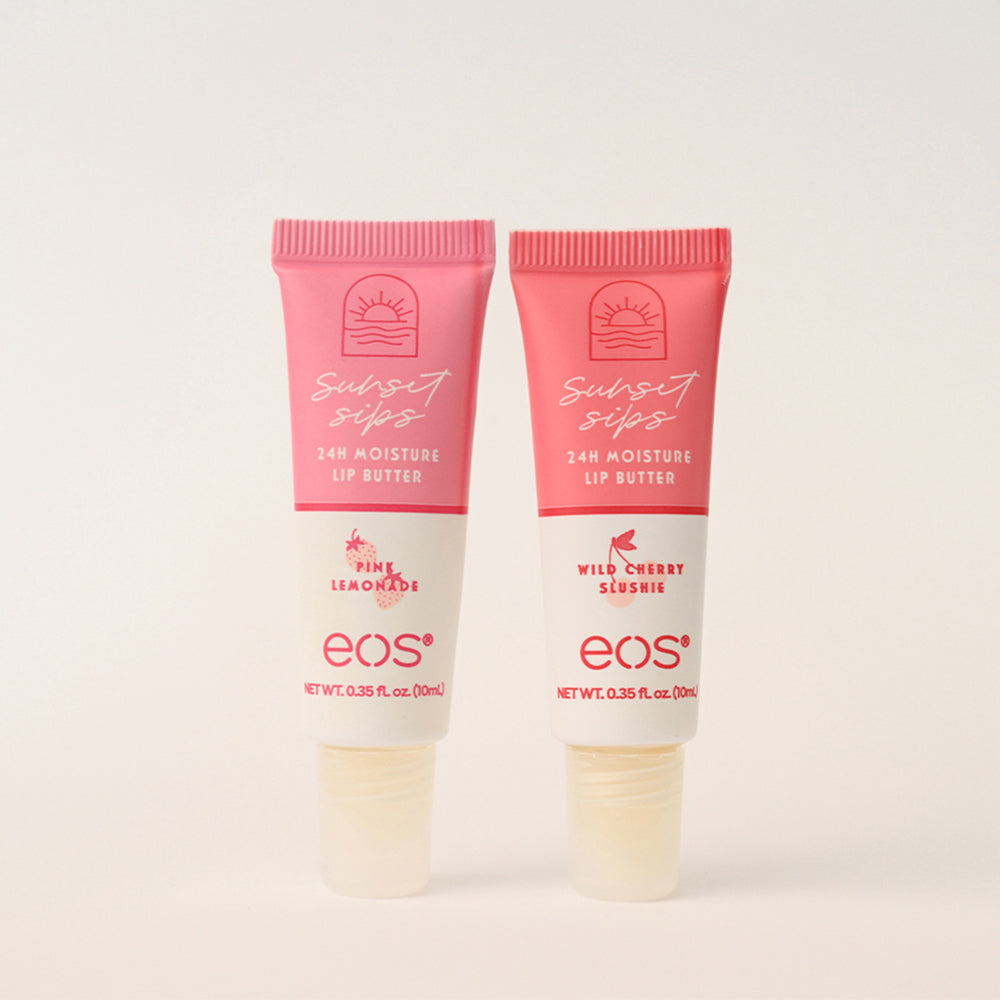 Pink Lemonade & Wild Cherry Slushie Lip Butter 2-Pack – eos