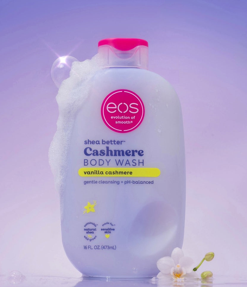 Pre-Shave Sugar Scrub | Cashmere Skin Collection by eos